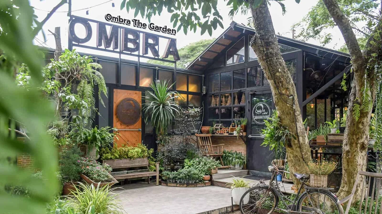 Ombra the garden x HP Smart Tank คาเฟ่ในสวนบรรยากาศร่มรื่น