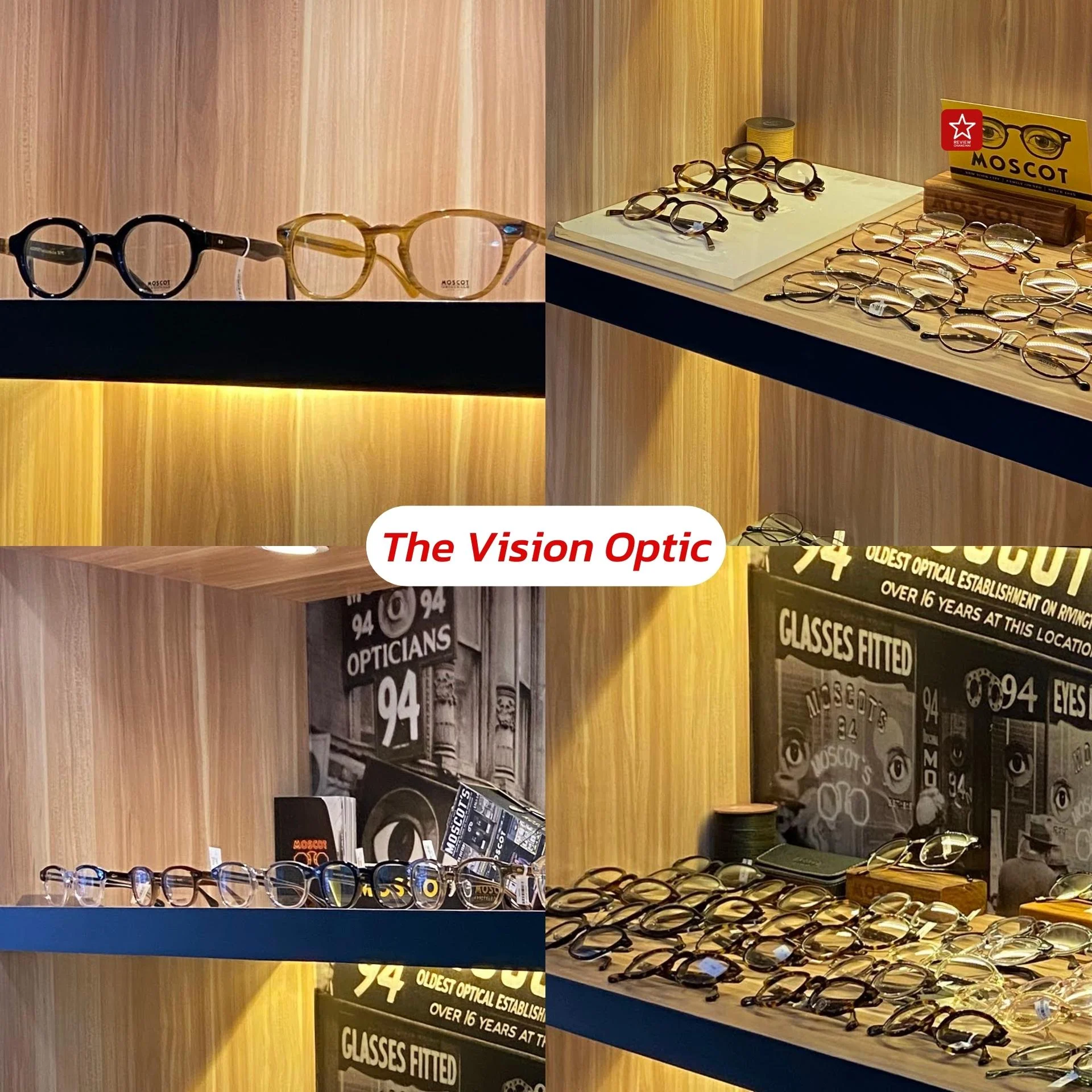 ร้านแว่นตา เชียงใหม่ เดอะวิชั่นออพติค The Vision Optic ร้านตัดแว่นตา บริการดีเยี่ยมสุดแสนจะประทับใจ