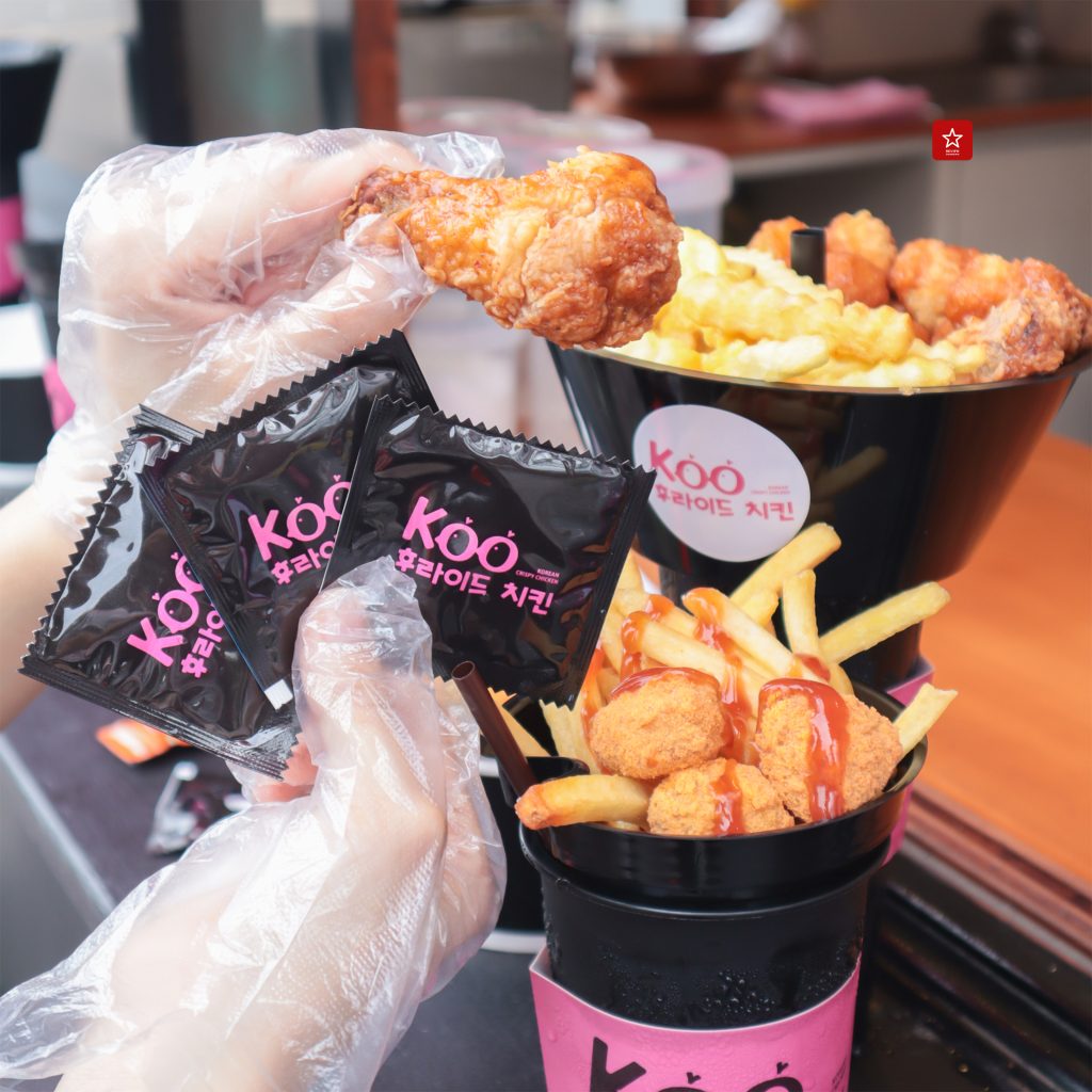 ไก่ทอดเกาหลี ฉ่ำ เด้ง นุ่ม ชุ่มซอส Koo Korean Crispy Chicken