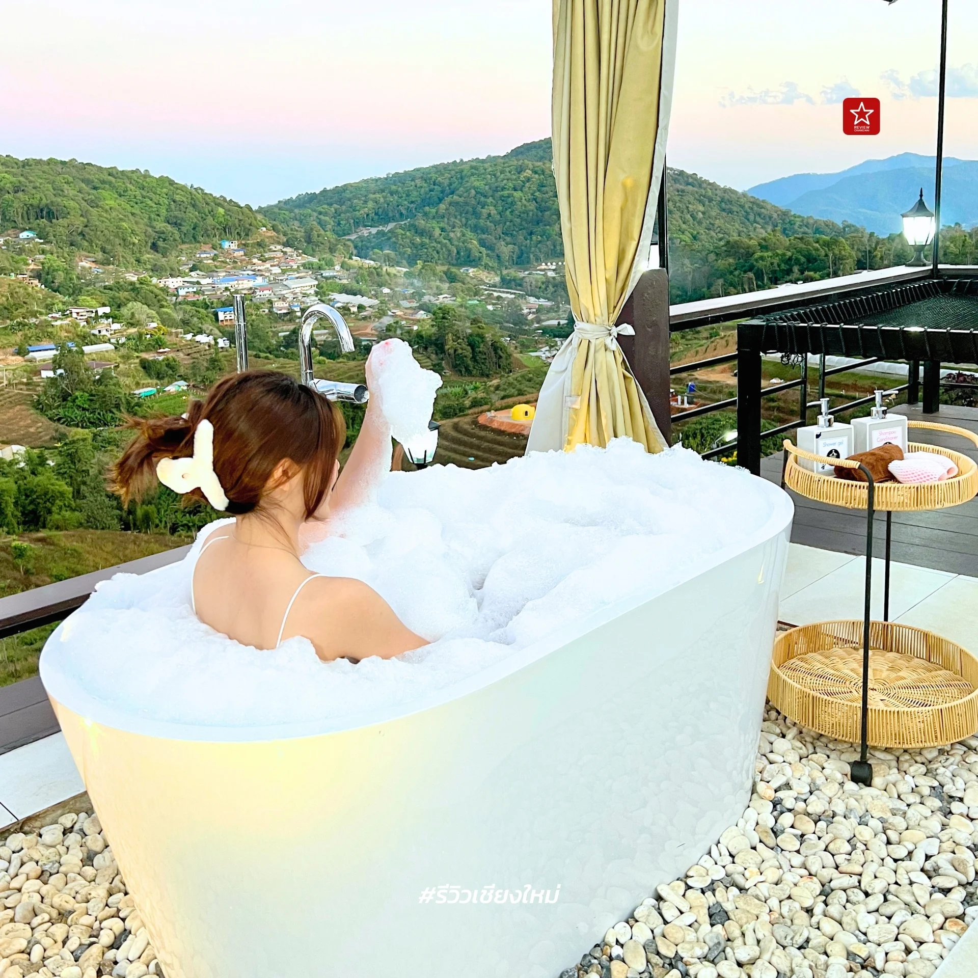 ม่อนอิงดาว รีสอร์ท ที่พักสุดชิลล์ วิวพาโนรามา