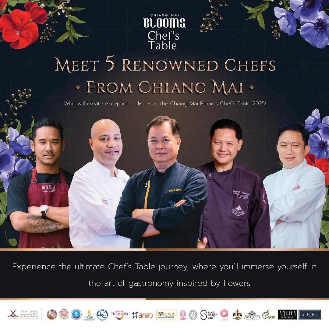 บรรยากาศ Chiang Mai Blooms Chef’s Table ทั้ง 3 วัน